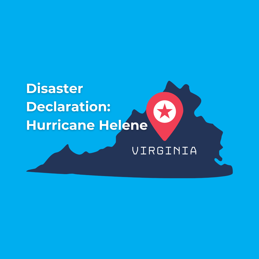 Virginia Disaster Declaration Helene